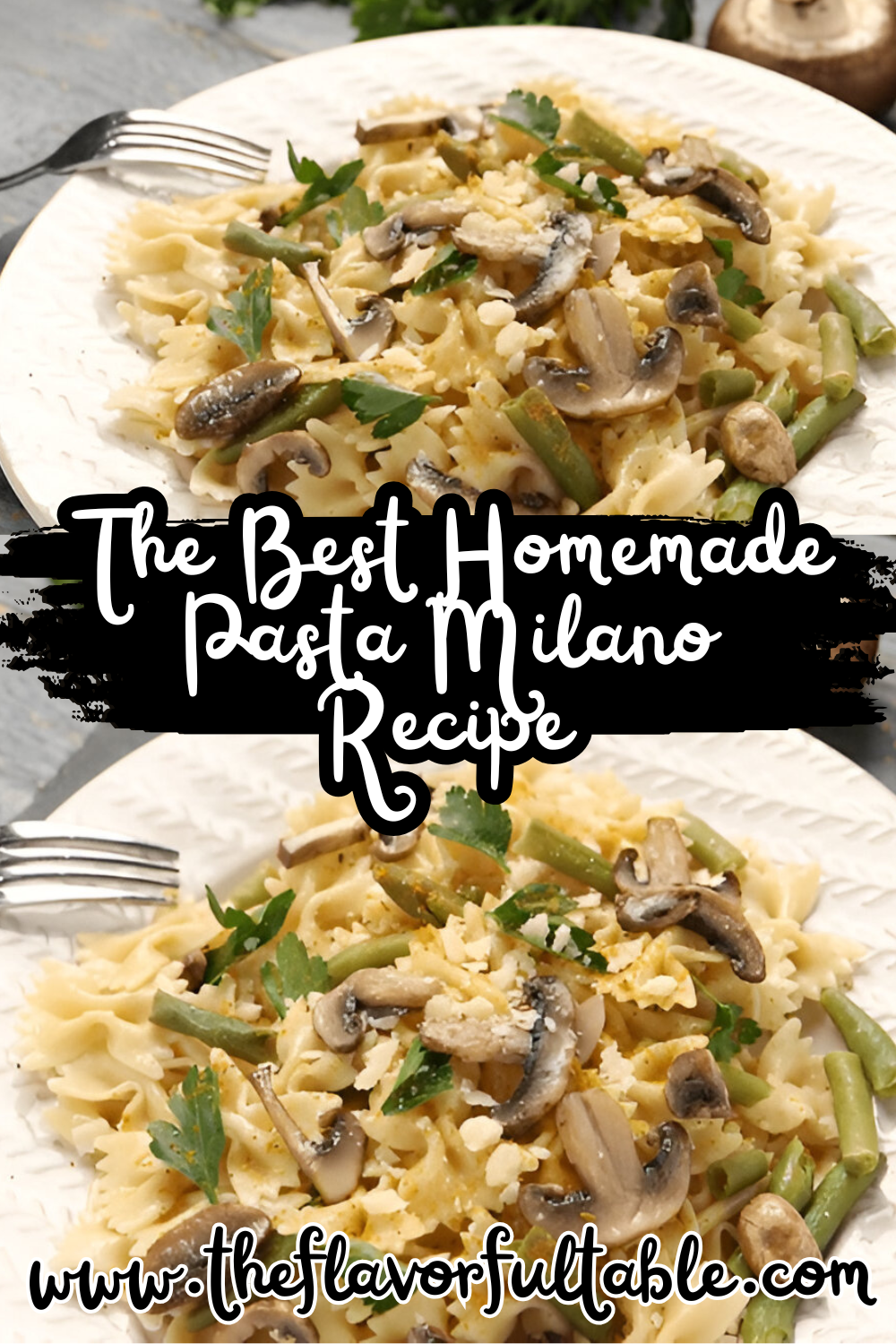 The Best Homemade Pasta Milano Recipe - Pasta Milano