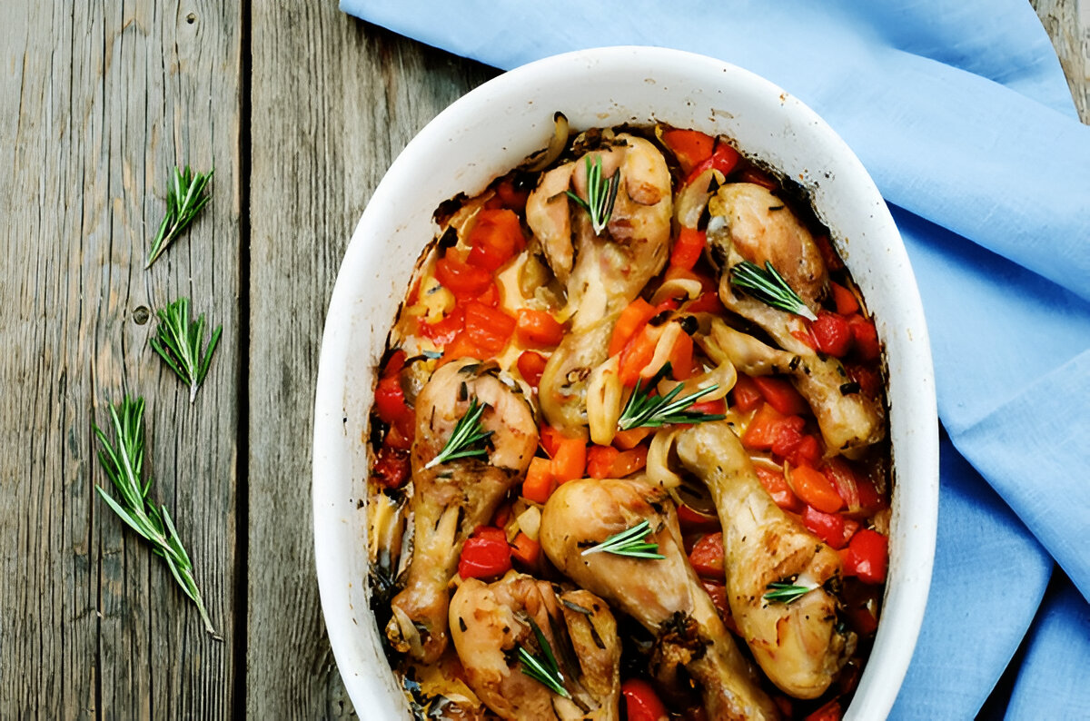 Easy Boozy One-Pot Italian Chicken Recipe - Boozy one-pot Italian chicken