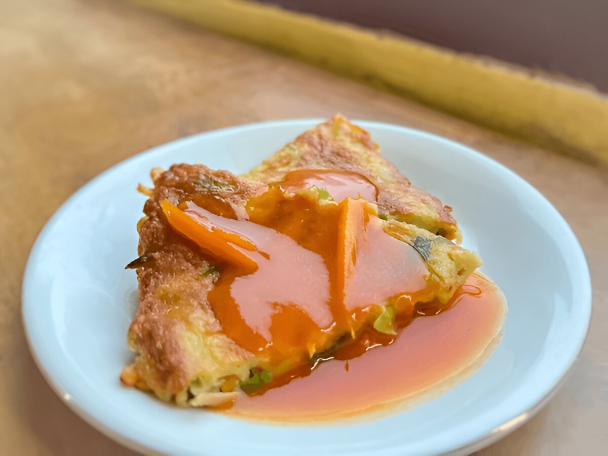 Authentic Chicken Egg Foo Young with Gravy